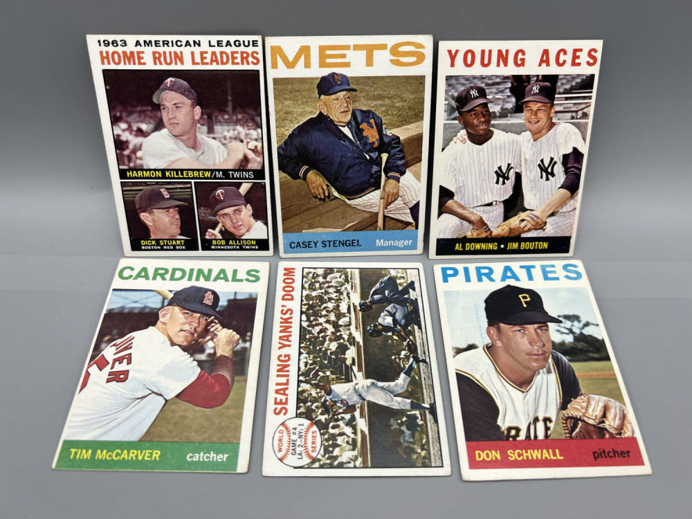Bidspirit auction | Lot of (6) 1964 Topps
